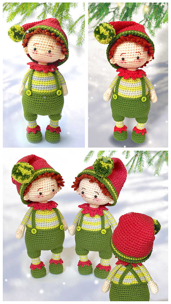 Amigurumi Elf Crochet Free Pattern - Amigurumi