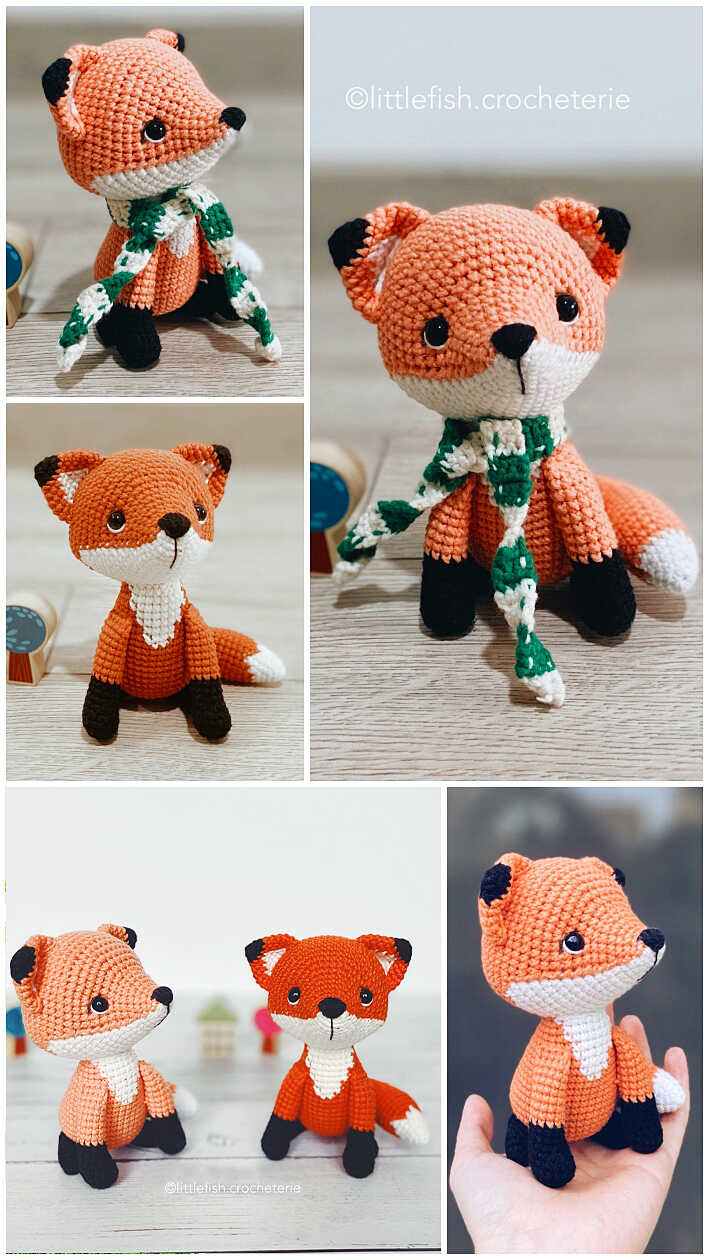 Amigurumi Fox Free Pattern - Amigurumi