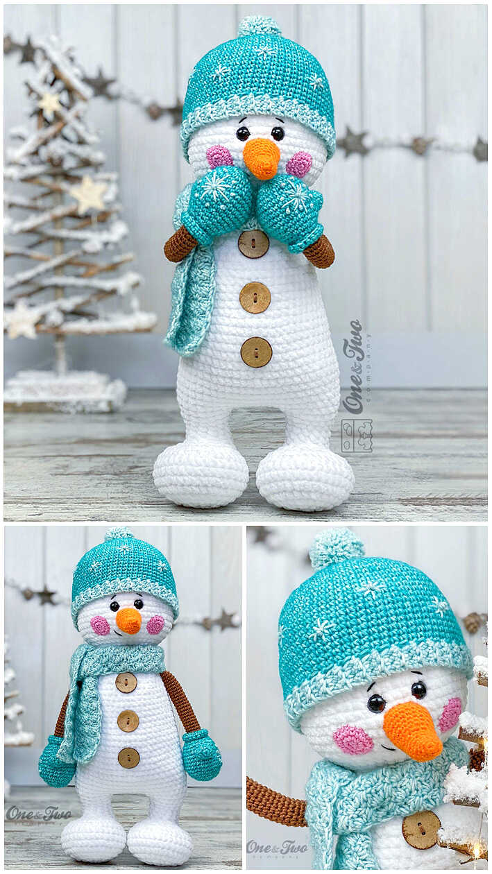 Crochet Snowman Amigurumi Free Pattern - Amigurumi