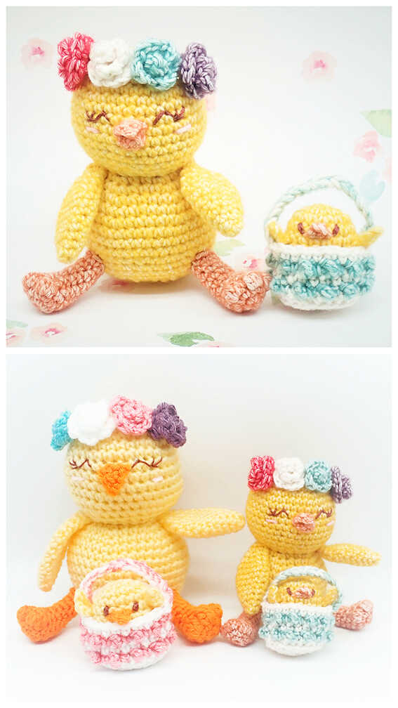 Amigurumi Chick Crochet Free Pattern - Amigurumi