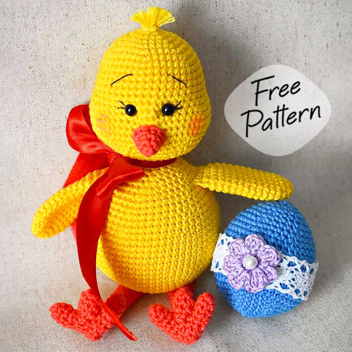 Amigurumi Chick Crochet Free Pattern - Amigurumi