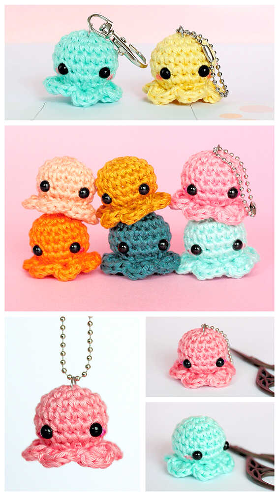 Amigurumi Keychain Crochet Free Pattern - Amigurumi