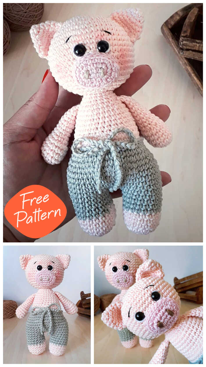 Amigurumi Pig Free Pattern - Amigurumi