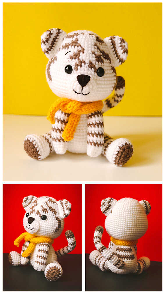 Amigurumi Tiger Crochet Free Pattern - Amigurumi