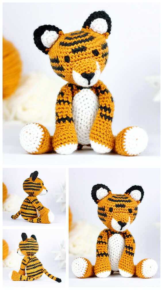 Amigurumi Tiger Crochet Free Pattern - Amigurumi