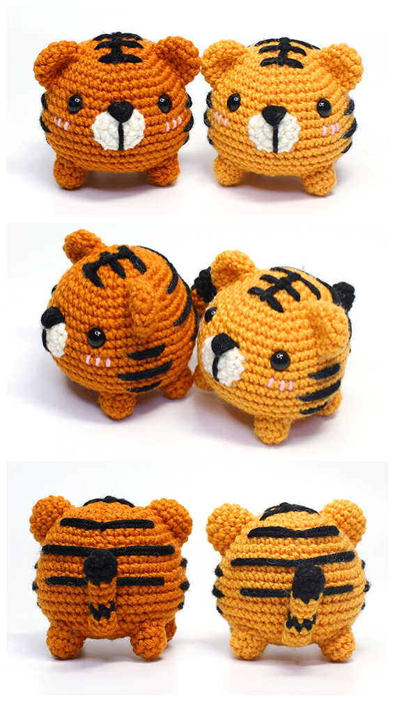 Amigurumi Tiger Crochet Free Pattern - Amigurumi