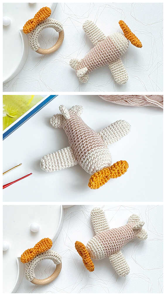 Crochet Airplane Amigurumi Free Pattern - Amigurumi