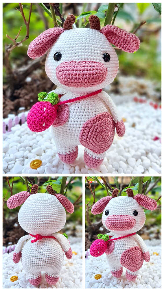 Amigurumi Cow Crochet Free Pattern - Amigurumi