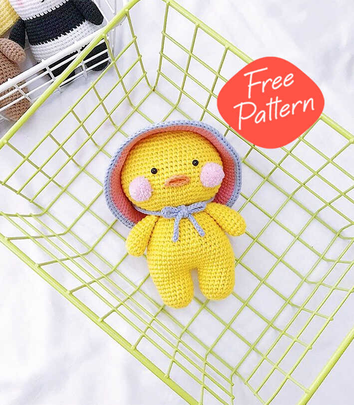 Crochet Duck Amigurumi Free Pattern - Amigurumi