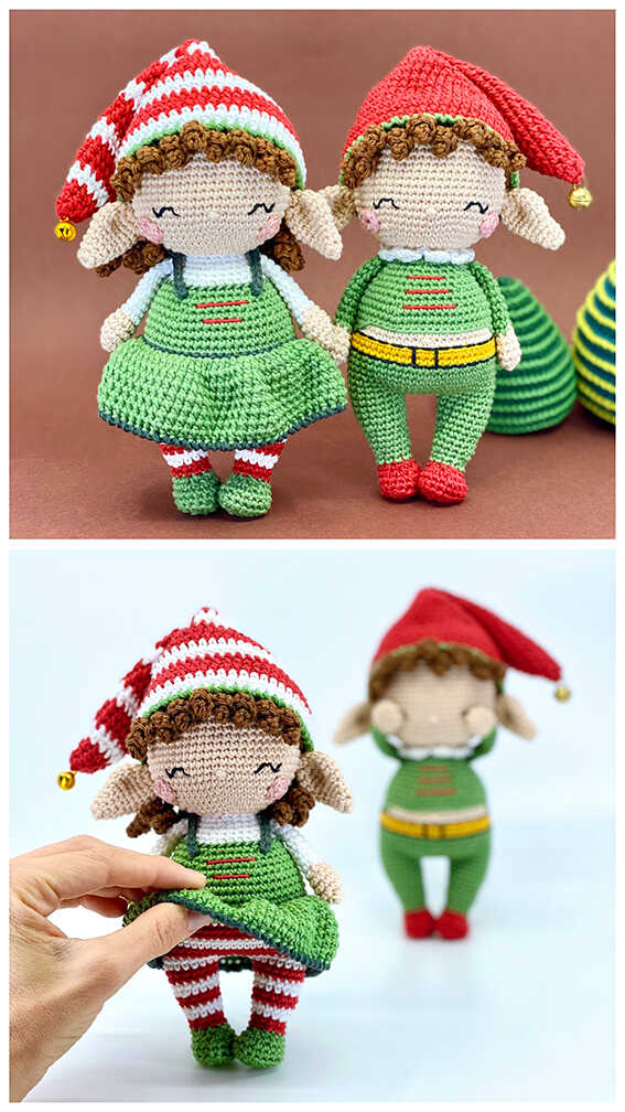Amigurumi Elf Crochet Free Pattern - Amigurumi