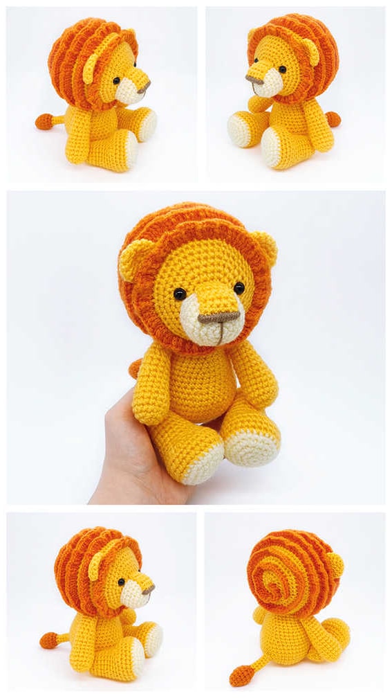 Crochet Lion Amigurumi Free Pattern - Amigurumi