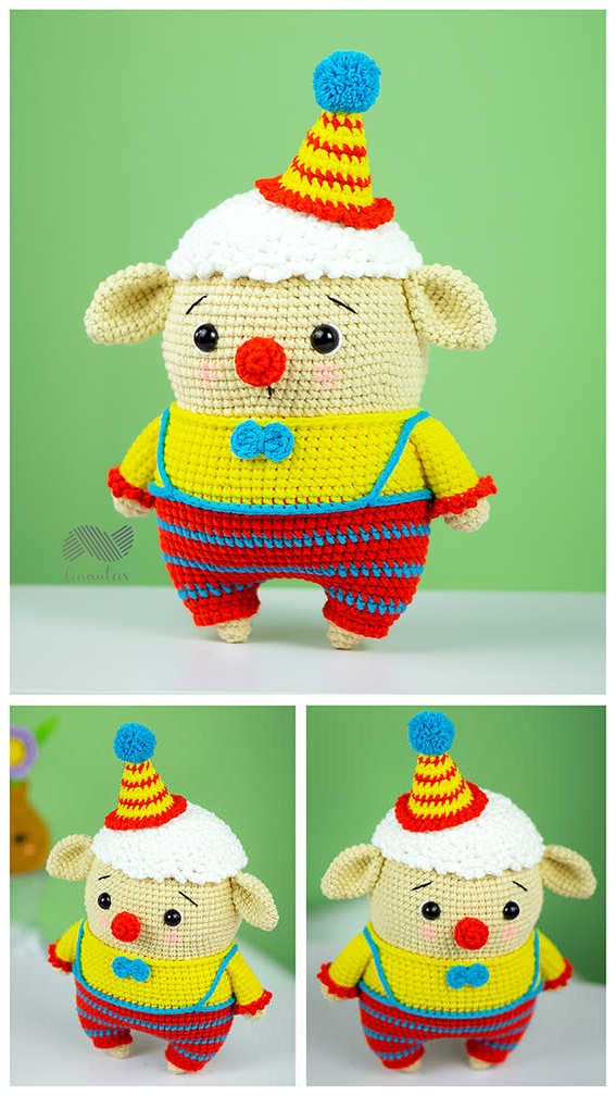 Amigurumi Sheep Crochet Free Pattern - Amigurumi
