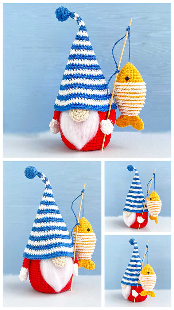 Crochet Gnome Amigurumi Free Pattern - Amigurumi