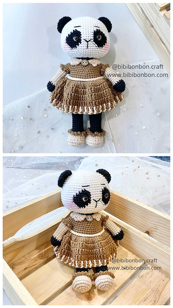 Amigurumi Panda Free Pattern - Amigurumi