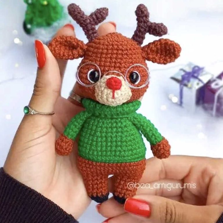 Amigurumi Reindeer Free Pattern - Amigurumi