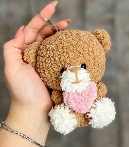 Crochet Keychain Amigurumi Free Pattern - Amigurumi