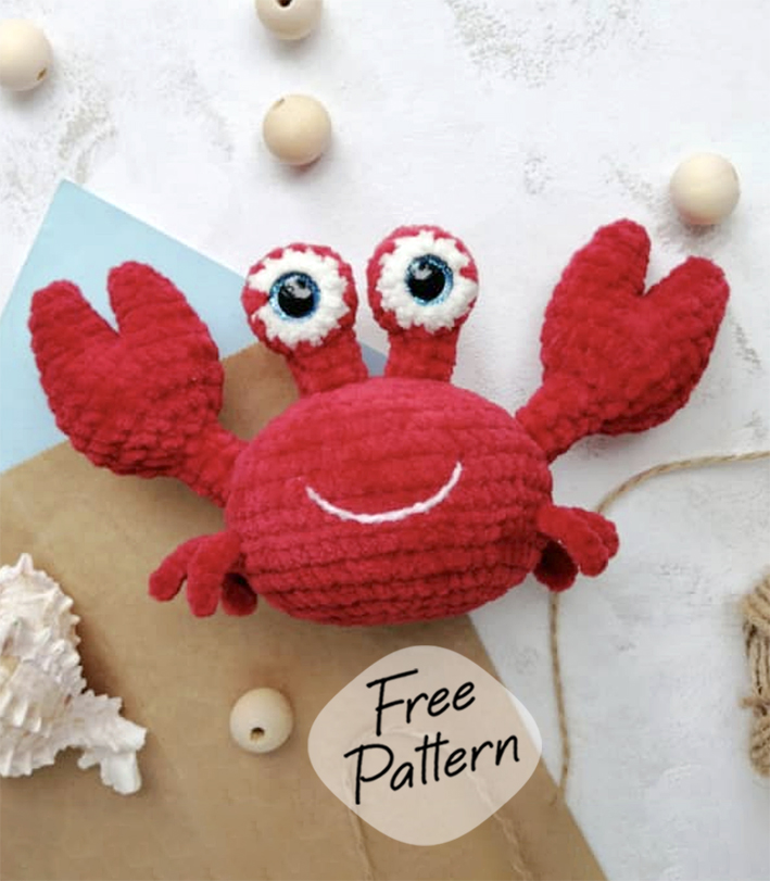 Amigurumi Crab Crochet Free Pattern - Amigurumi