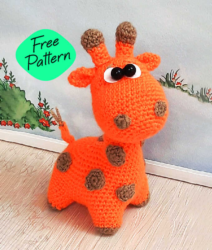 Crochet Baby Giraffe Amigurumi Free Pattern - Amigurumi