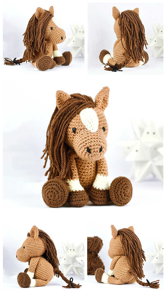 Crochet Horse Amigurumi Free Pattern - Amigurumi