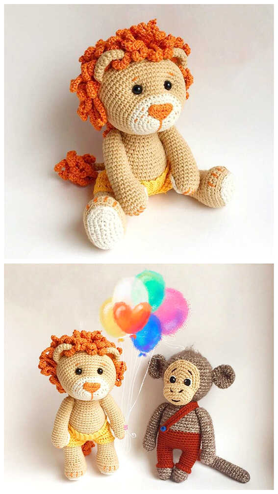 Amigurumi Lion Free Pattern - Amigurumi