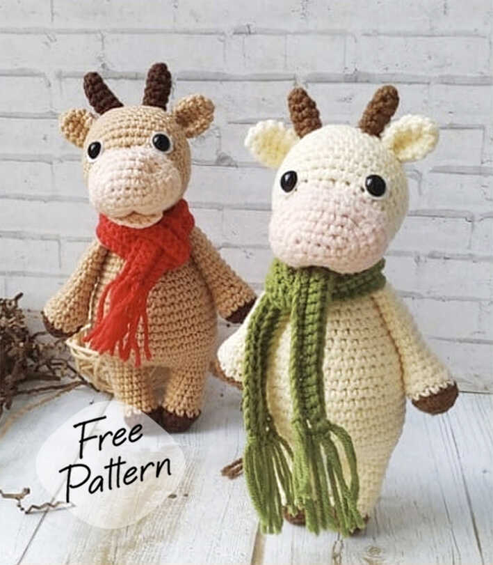 Amigurumi Crochet Bull Free Pattern - Amigurumi