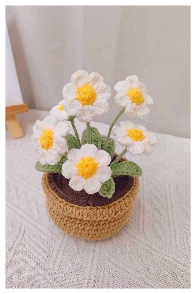 Crochet Flower Amigurumi Free Pattern - Amigurumi