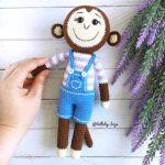 Crochet Monkey Dudu Amigurumi Free Pattern - Amigurumi