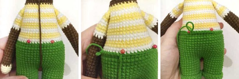 Crochet Monkey Dudu Amigurumi Free Pattern - Amigurumi