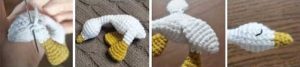 Goose Amigurumi Crochet Free Pattern - Amigurumi