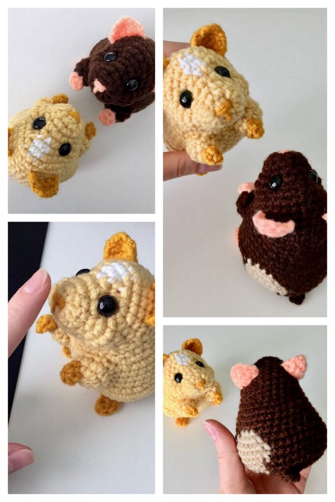 Crochet Hamster Amigurumi Free Pattern - Amigurumi