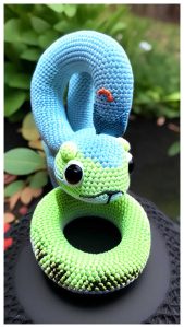 Cute Snake Amigurumi Crochet Free Pattern - Amigurumi