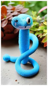 Cute Snake Amigurumi Crochet Free Pattern - Amigurumi