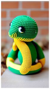 Cute Snake Amigurumi Crochet Free Pattern - Amigurumi