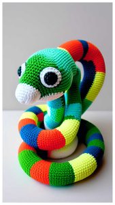 Cute Snake Amigurumi Crochet Free Pattern - Amigurumi