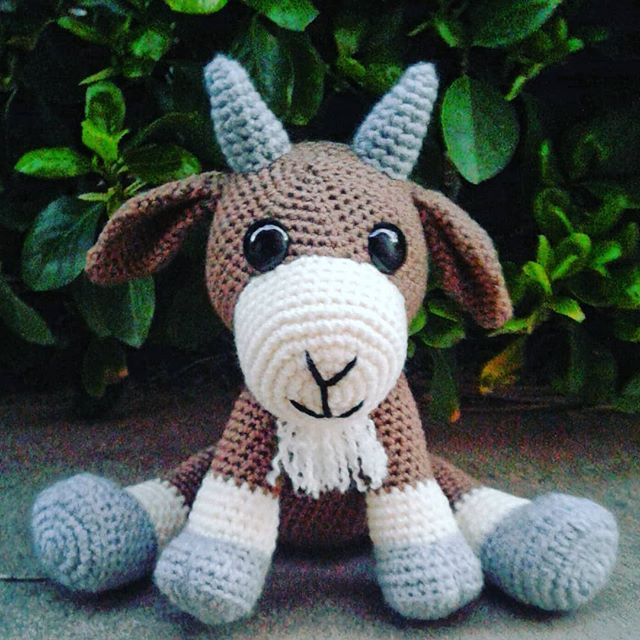 Crochet Cute Goat Amigurumi Free Pattern - Amigurumi