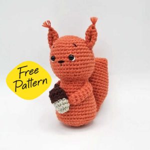 Amigurumi Squirrel Free Crochet Pattern - Amigurumi