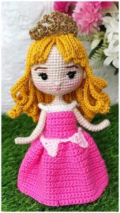 Amigurumi Princess Doll Free Crochet Pattern - Amigurumi