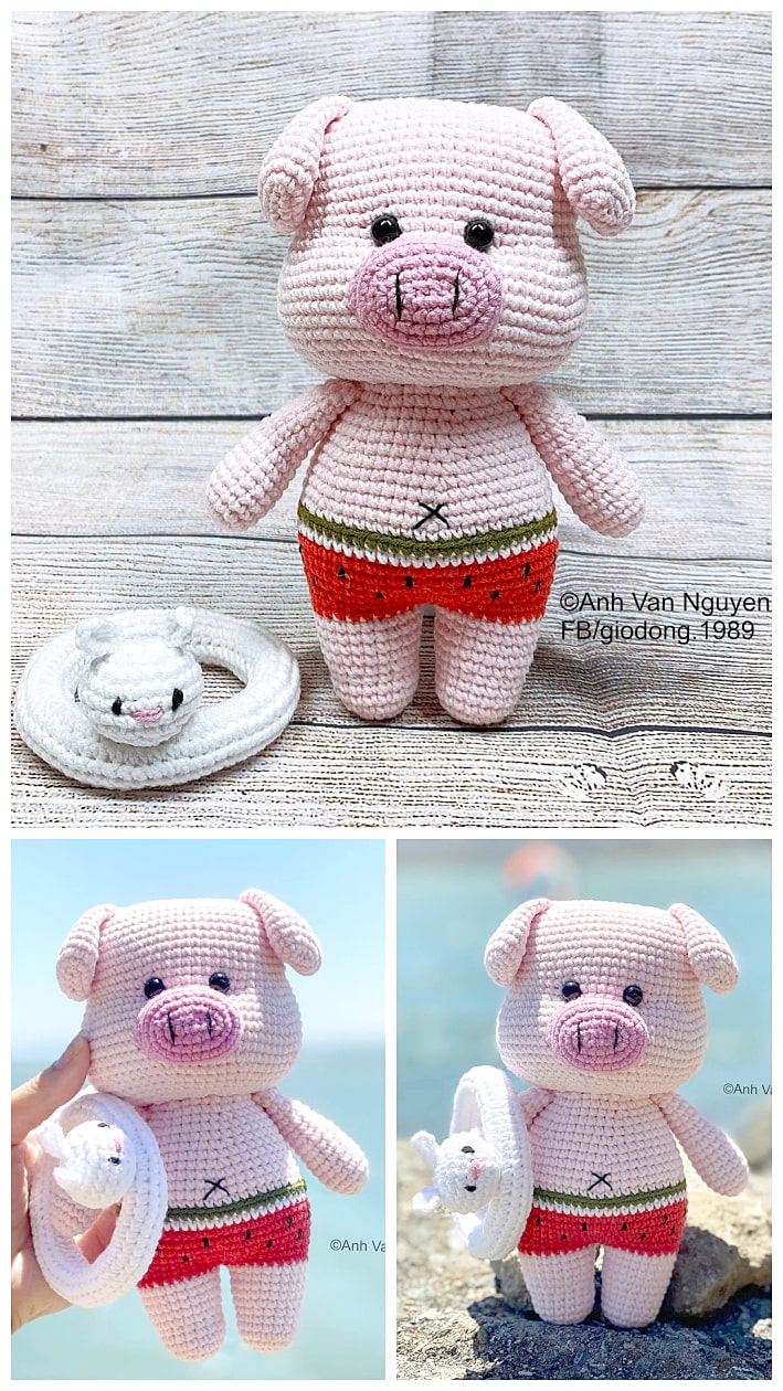 Amigurumi Pig Free Pattern - Amigurumi
