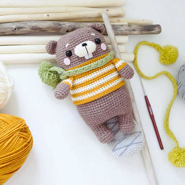 Amigurumi Beaver Free Pattern - Amigurumi