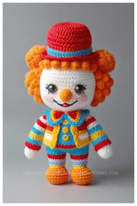Amigurumi Clown Crochet Free Pattern - Amigurumi