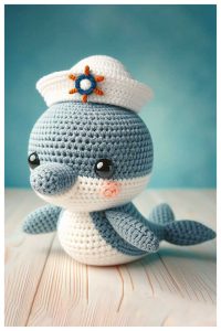 Amigurumi Dolphin Crochet Free Pattern - Amigurumi