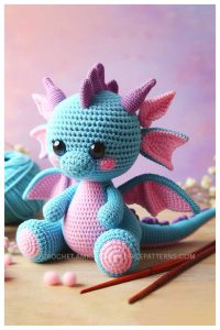 Amigurumi Dragon Free Pattern - Amigurumi