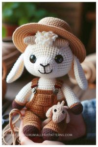 Crochet Cute Goat Amigurumi Free Pattern - Amigurumi