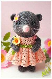 Amigurumi Mole Crochet Free Pattern - Amigurumi