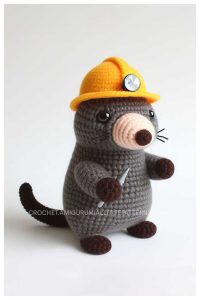 Amigurumi Mole Crochet Free Pattern - Amigurumi