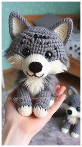 Amigurumi Wolf Crochet Free Pattern - Amigurumi