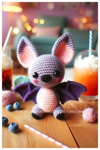Amigurumi Bat Crochet Free Pattern - Amigurumi