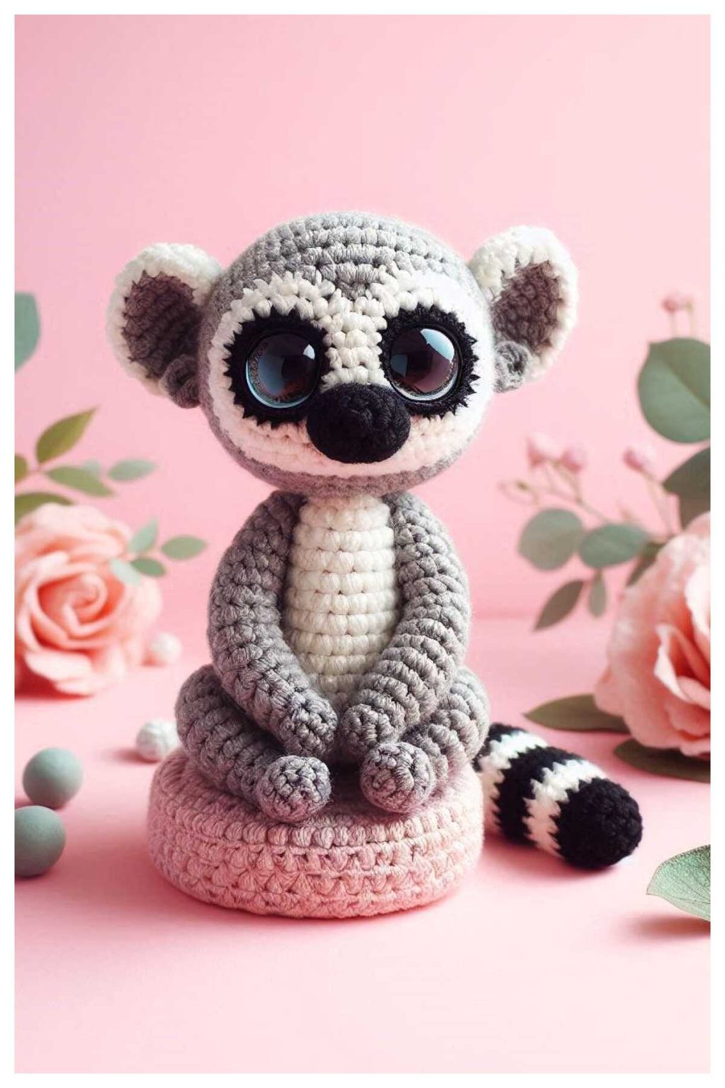 Amigurumi Lemur Crochet Free Pattern - Amigurumi