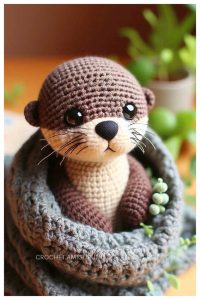 Amigurumi Otter Crochet Free Pattern - Amigurumi