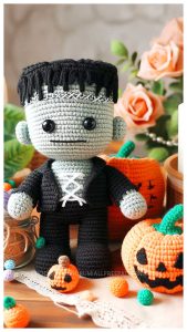 Amigurumi Frankenstein Crochet Free Pattern - Amigurumi